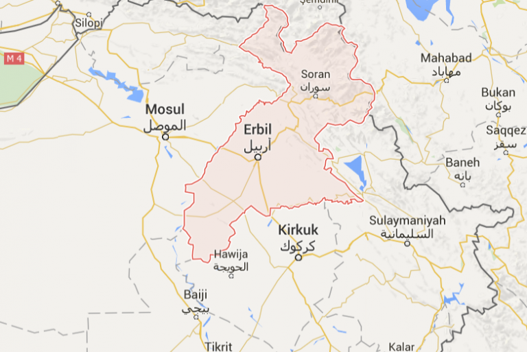 GPS Tracking in Erbil City and Erbil Governorate